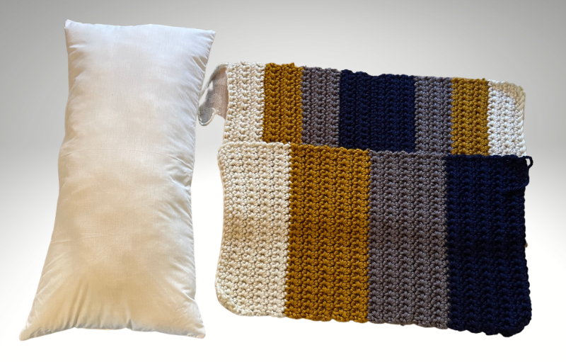 Lumbar Pillow Crochet Pattern - Sew Nikki