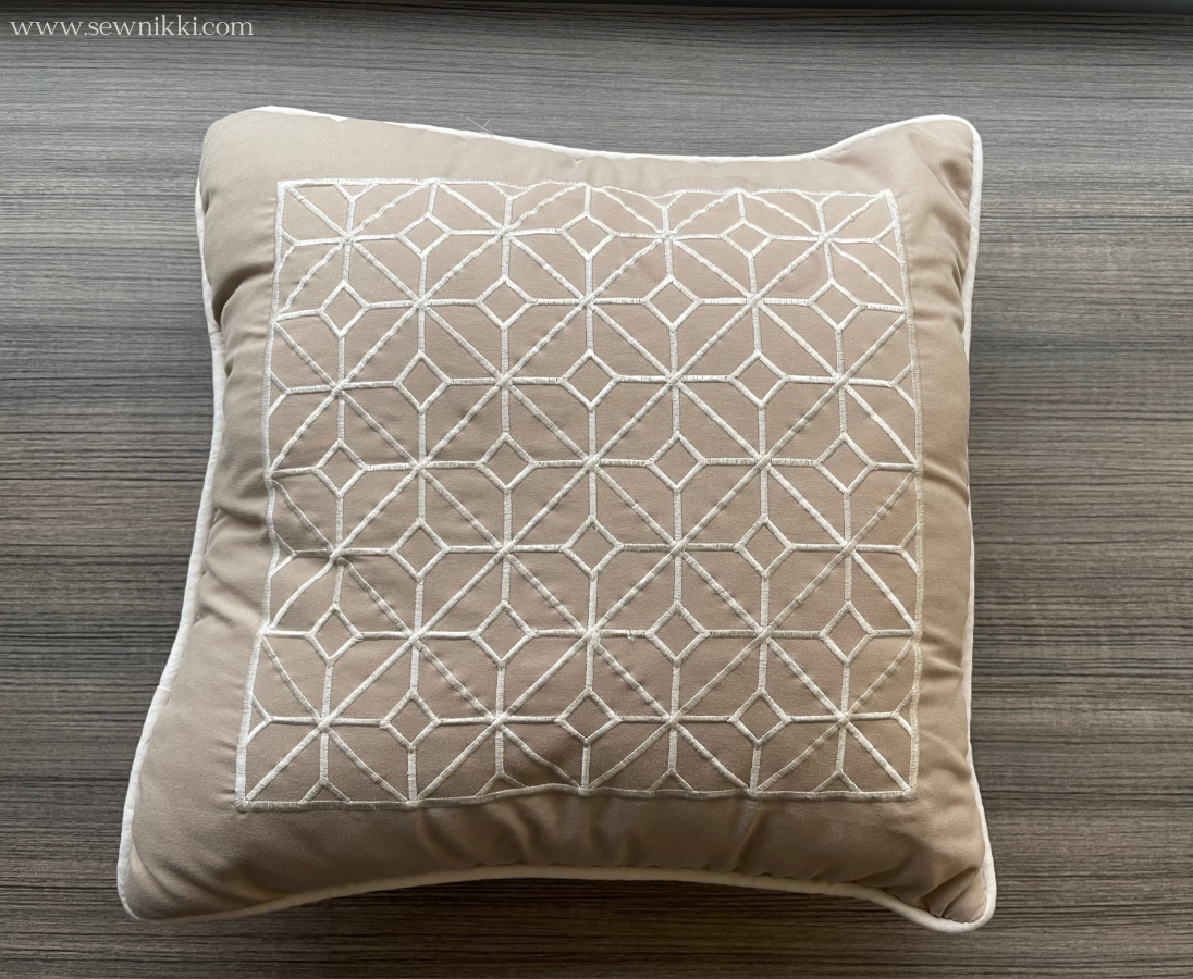 Modern Crochet Pillow Cover Pattern (Free and Easy) - Sew Nikki