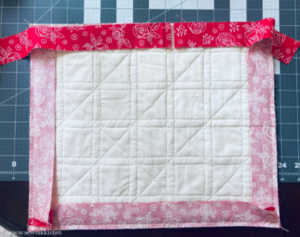 How to Bind a Quilt - Easy Single Fold Binding - Sew Nikki