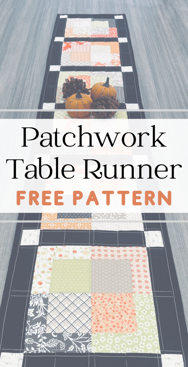 Table Runner DIY - Simple Quilted Fabric Table Runner - Sew Nikki