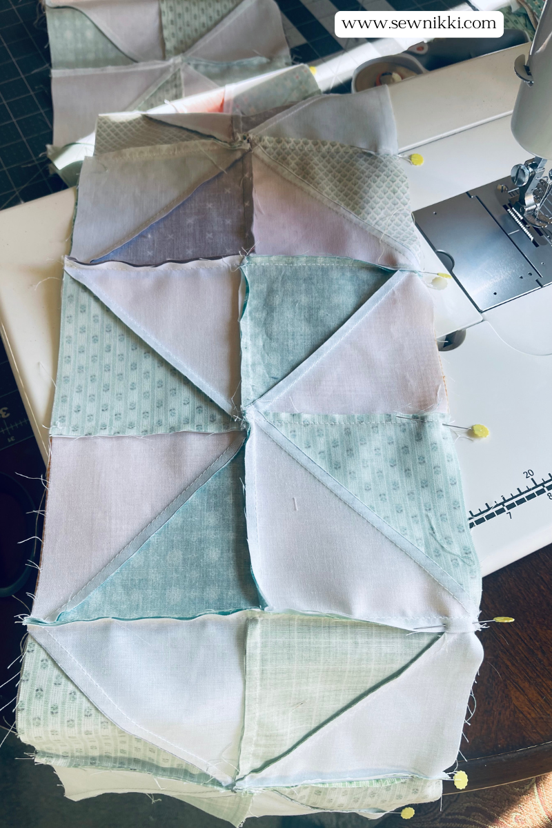How to Make Pinwheel Quilt Block & Free Quilt Pattern - Sew Nikki