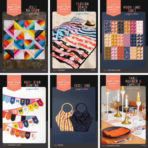 Where to find FREE Ruby Star Society Quilt Patterns - Sew Nikki