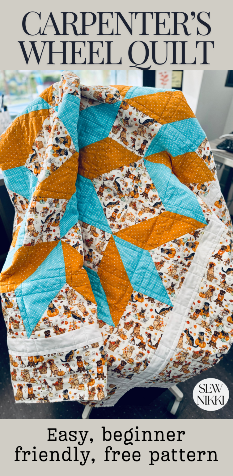 Carpenter's Wheel Quilt Pattern (Only $75 to Make) - Sew Nikki