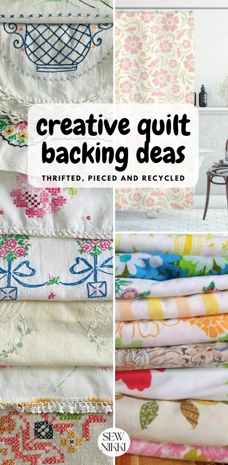 Quilt Backing Ideas: Making the Back as Special as the Front