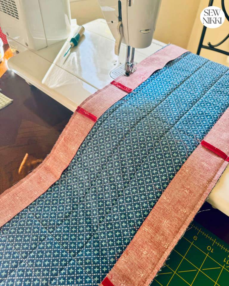 Free Quilted Christmas Table Runner Pattern (PDF) - Sew Nikki