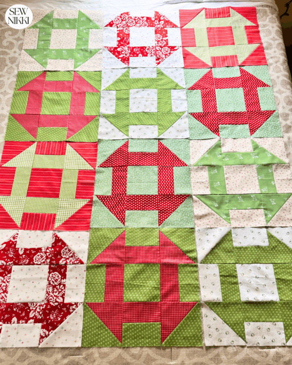 Churn Dash Big Block Quilt Patterns for Beginners