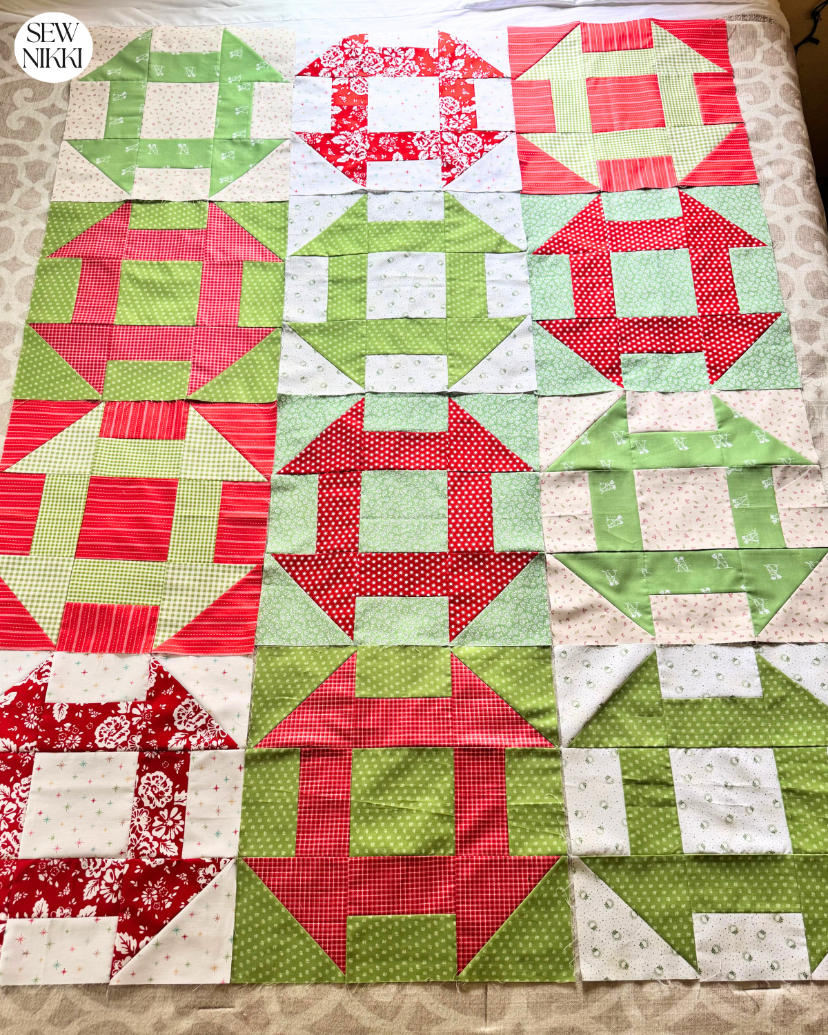 Churn Dash Big Block Quilt Patterns for Beginners