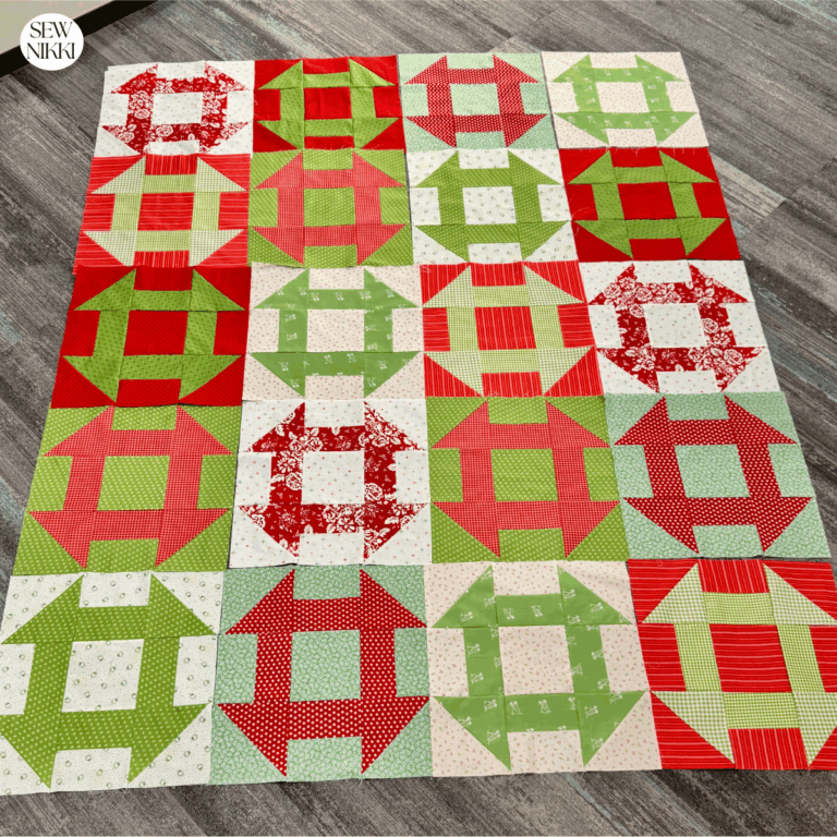 Churn Dash Big Block Quilt Patterns for Beginners
