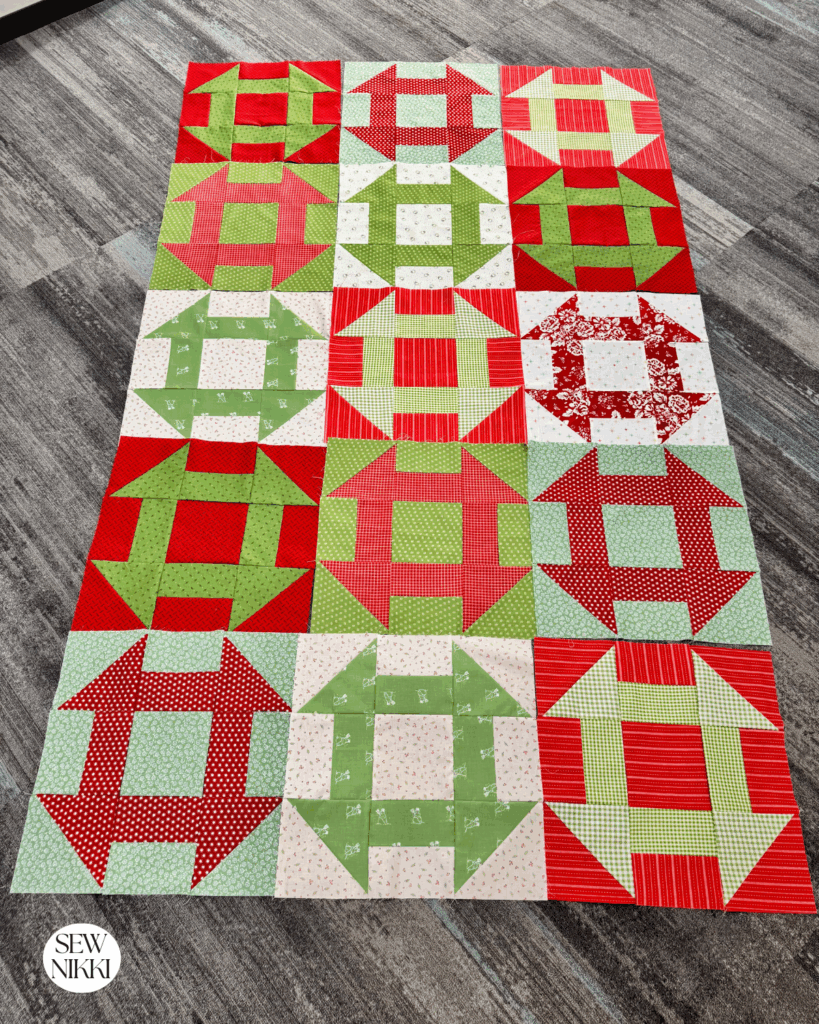 Churn Dash Big Block Quilt Patterns for Beginners