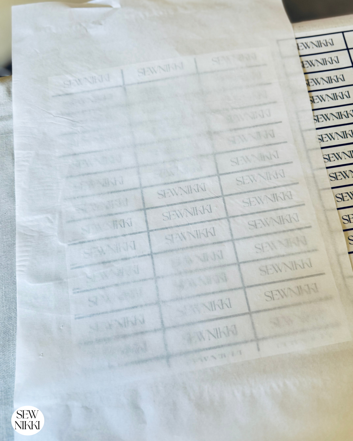 Thrifty Way to Make Your Own Personalized Sewing Labels - Sew Nikki