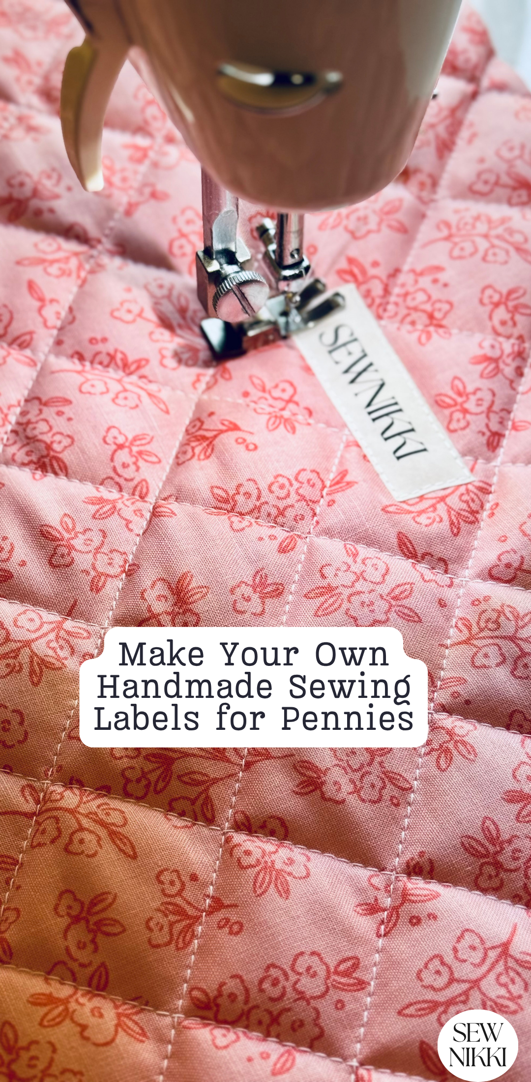 Thrifty Way to Make Your Own Personalized Sewing Labels - Sew Nikki