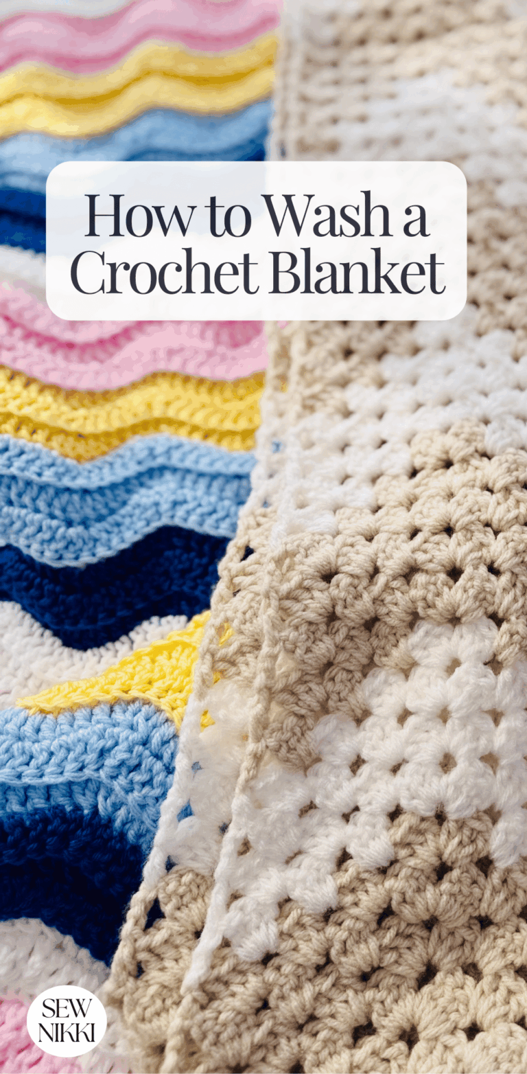 How to Wash a Crochet Blanket & Other Crocheted Items