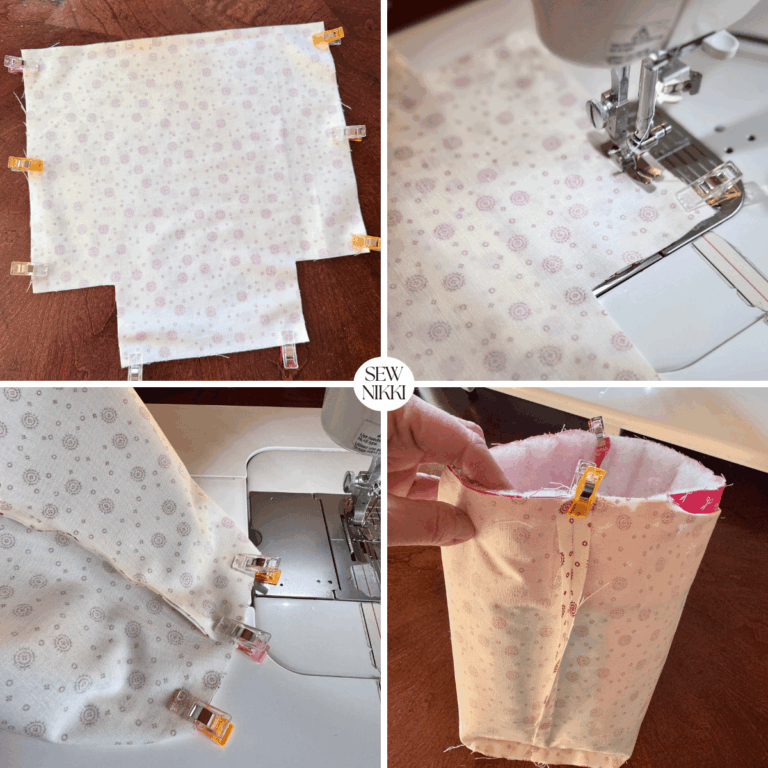 Easy Fabric Box Sewing Pattern (Storage Basket) - Sew Nikki