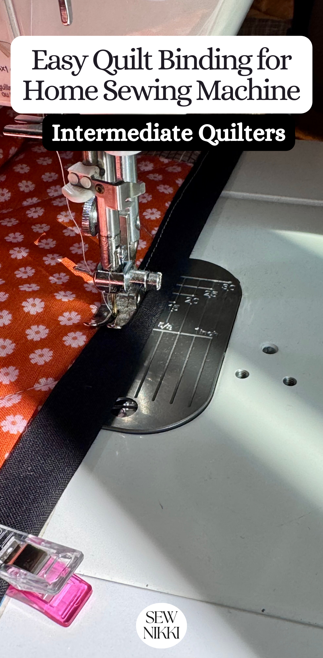 Quilt Binding Tips and Tricks for Intermediate Quilters (Home Sewing ...